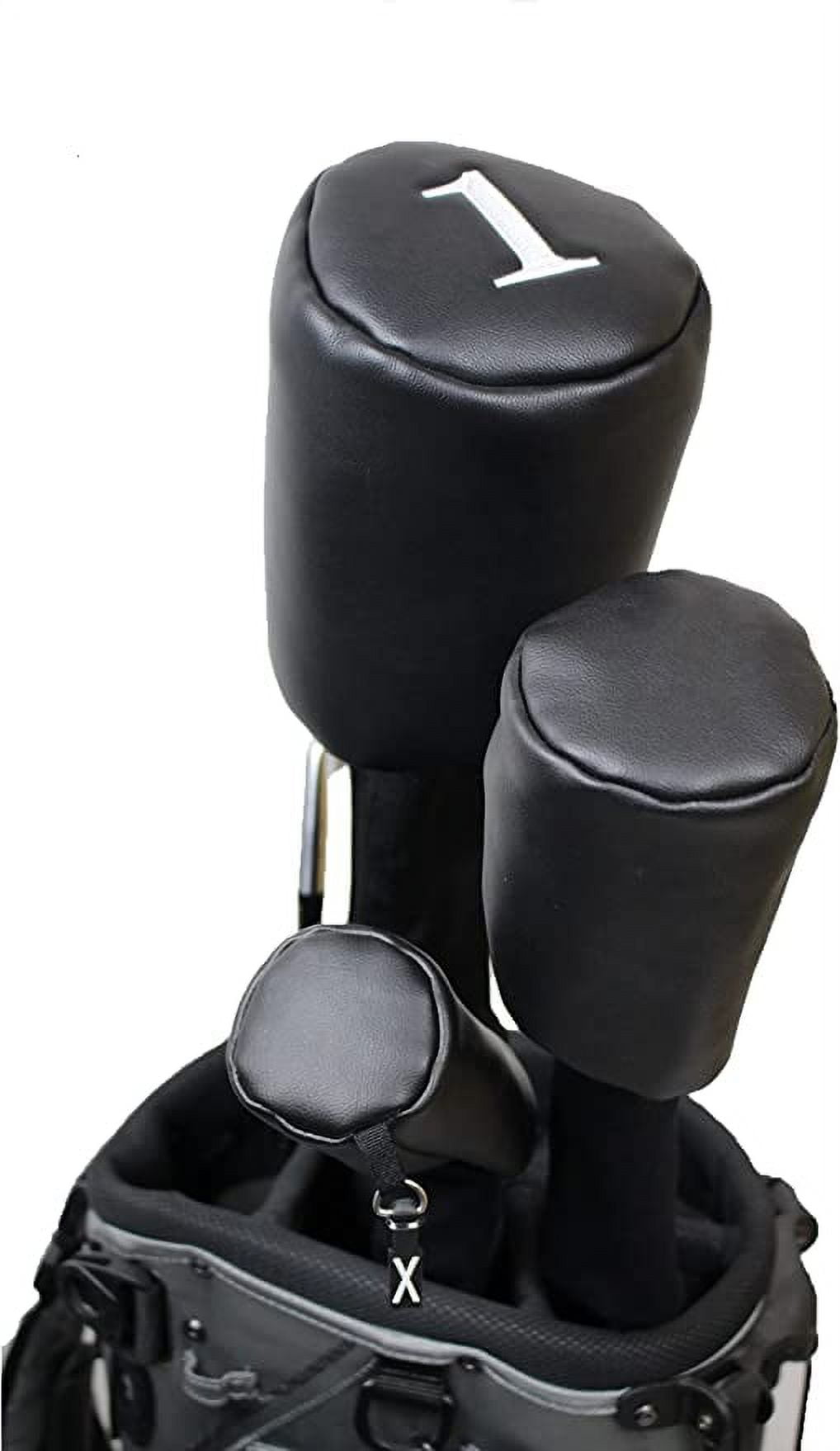 Black Tadpole Head Covers Set of 3 - Driver, Fairway, Hybrid - Walmart.com
