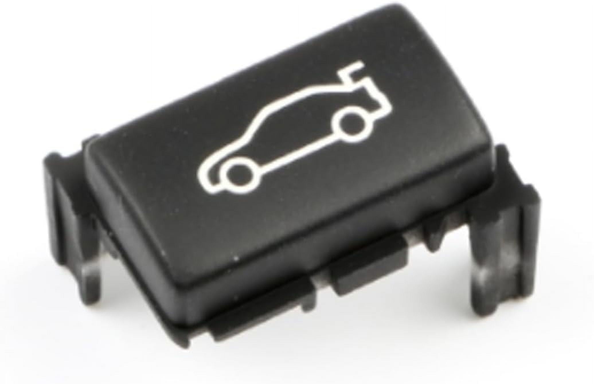 Black Tailgate Rear Trunk Switch Button Cover Compatible with BMW 1 2 3 ...