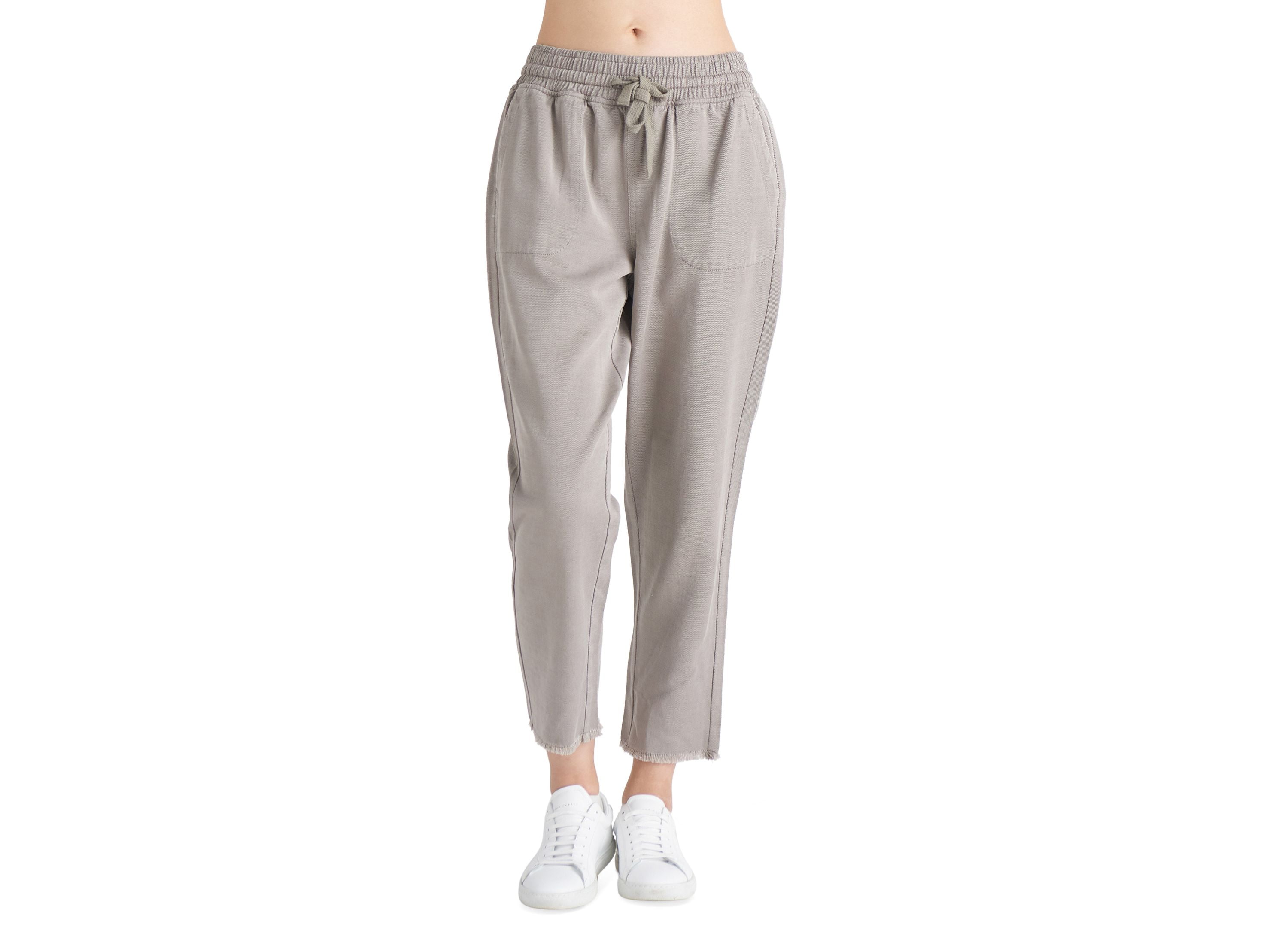 Black Tape Frayed Hem Jogger Pants Super Light Sage Wash XL - Walmart.com