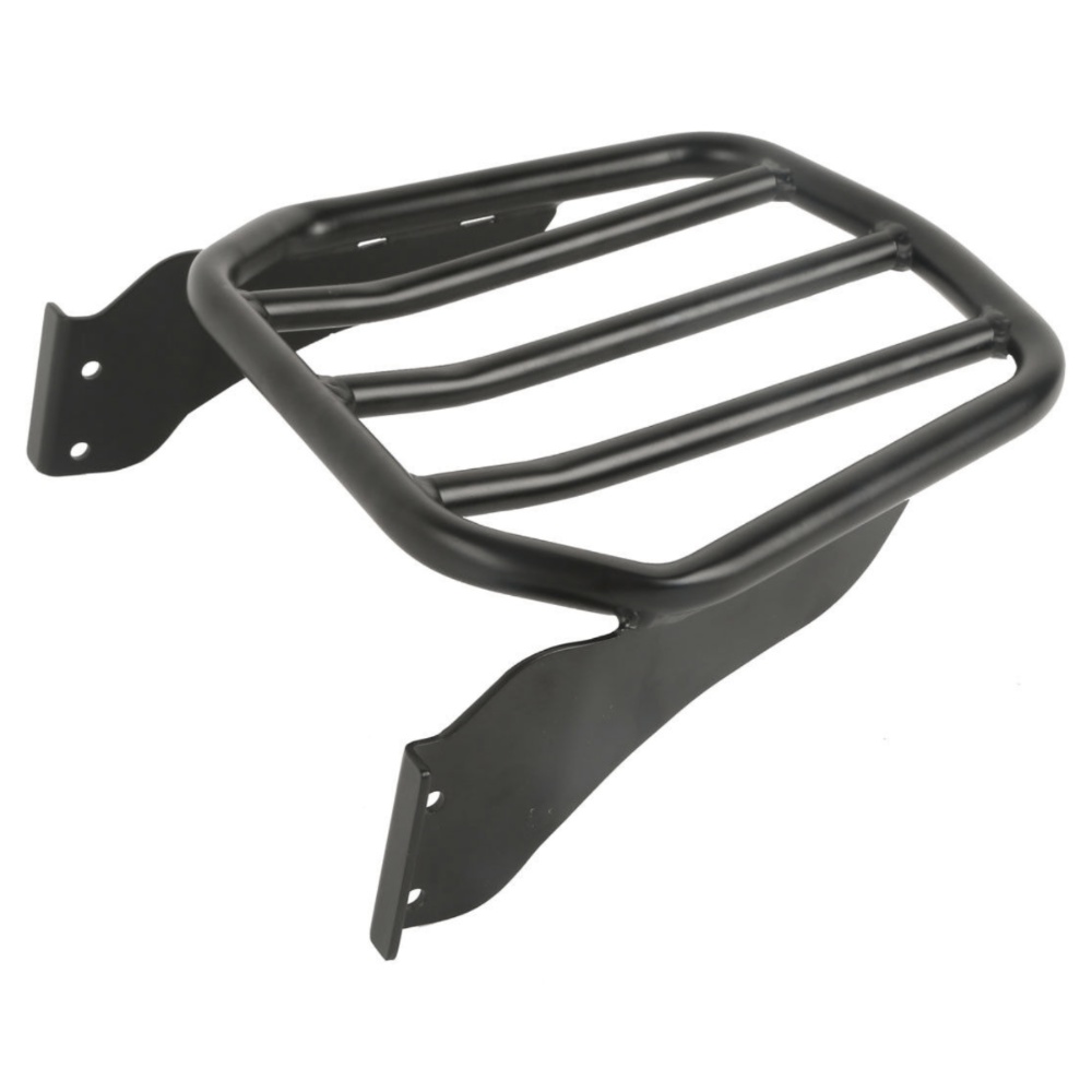 Black Tapered Luggage Rack For 2006-2016 Harley-Davidson Fat Boy FLSTFB ...