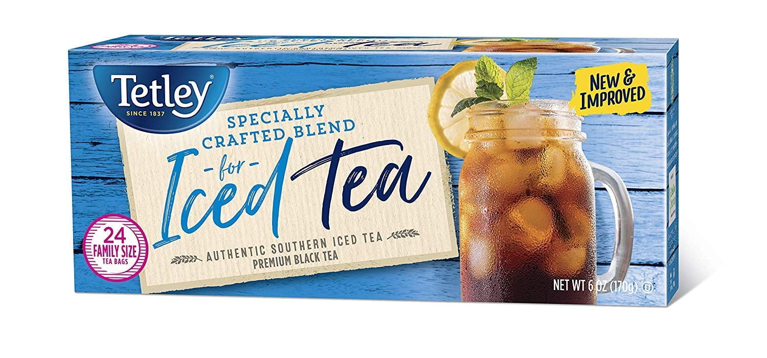 Black Tea, Iced Tea Blend, Family Size, Packaging may vary, 24 Count ...