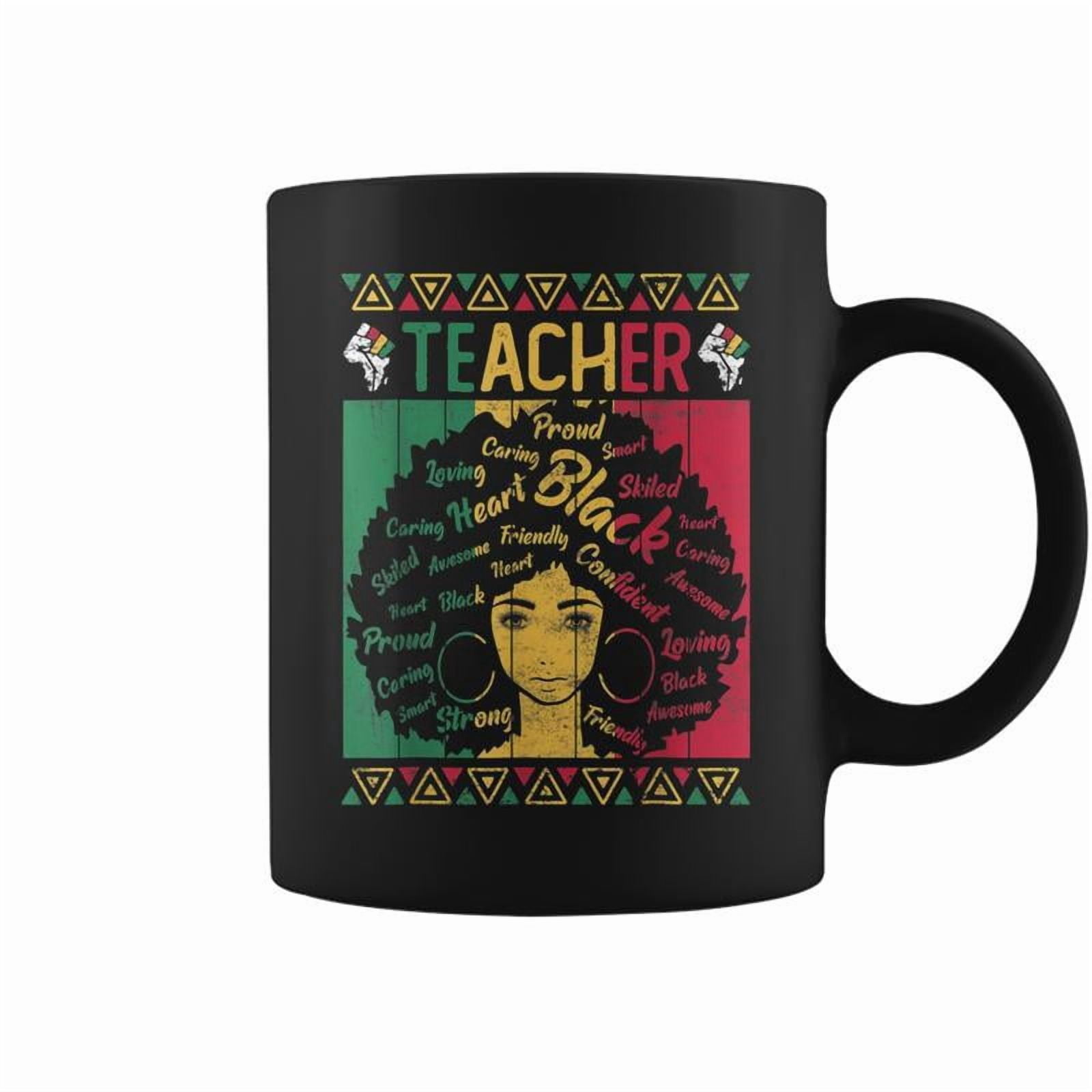 Black Teacher 2023 Costume Black History Month African Coffee Mugs ...