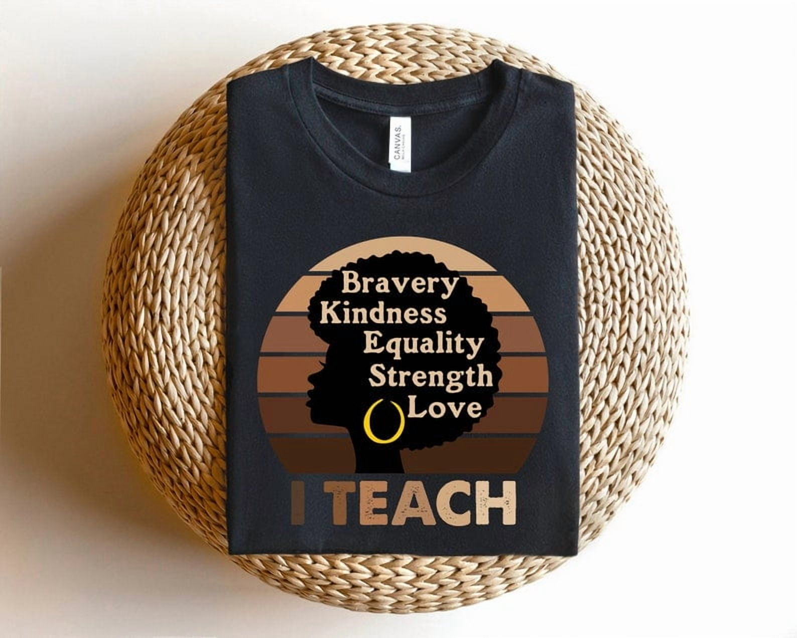 Black Teacher Shirt, Black History Month Gift For Teacher, Educated ...