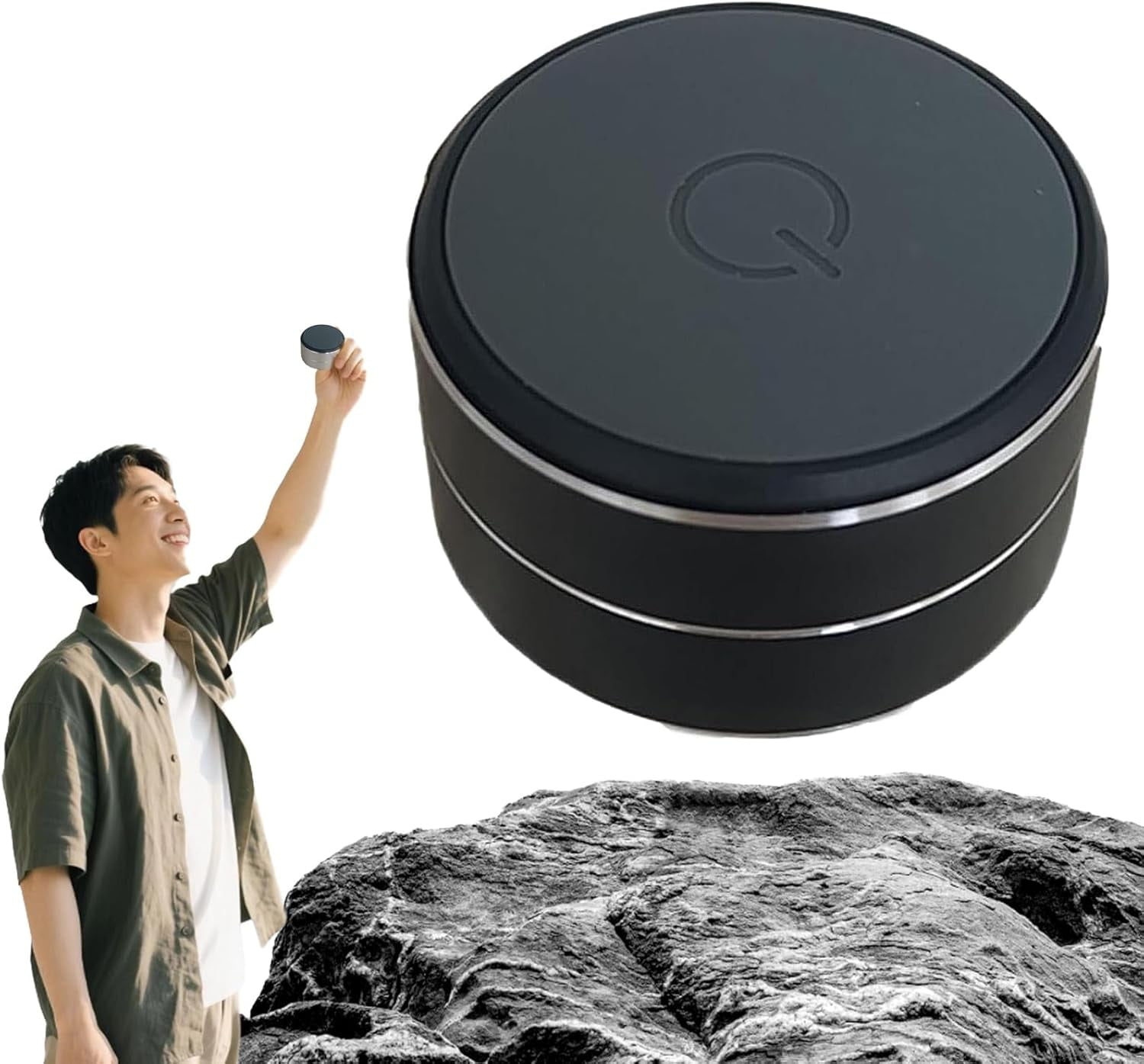 Black Technology Bone Conduction Bluetooth Speakeres,Portable ...