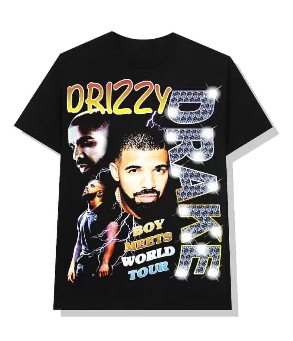 Black Tee Retro 90s Drake - Walmart.com