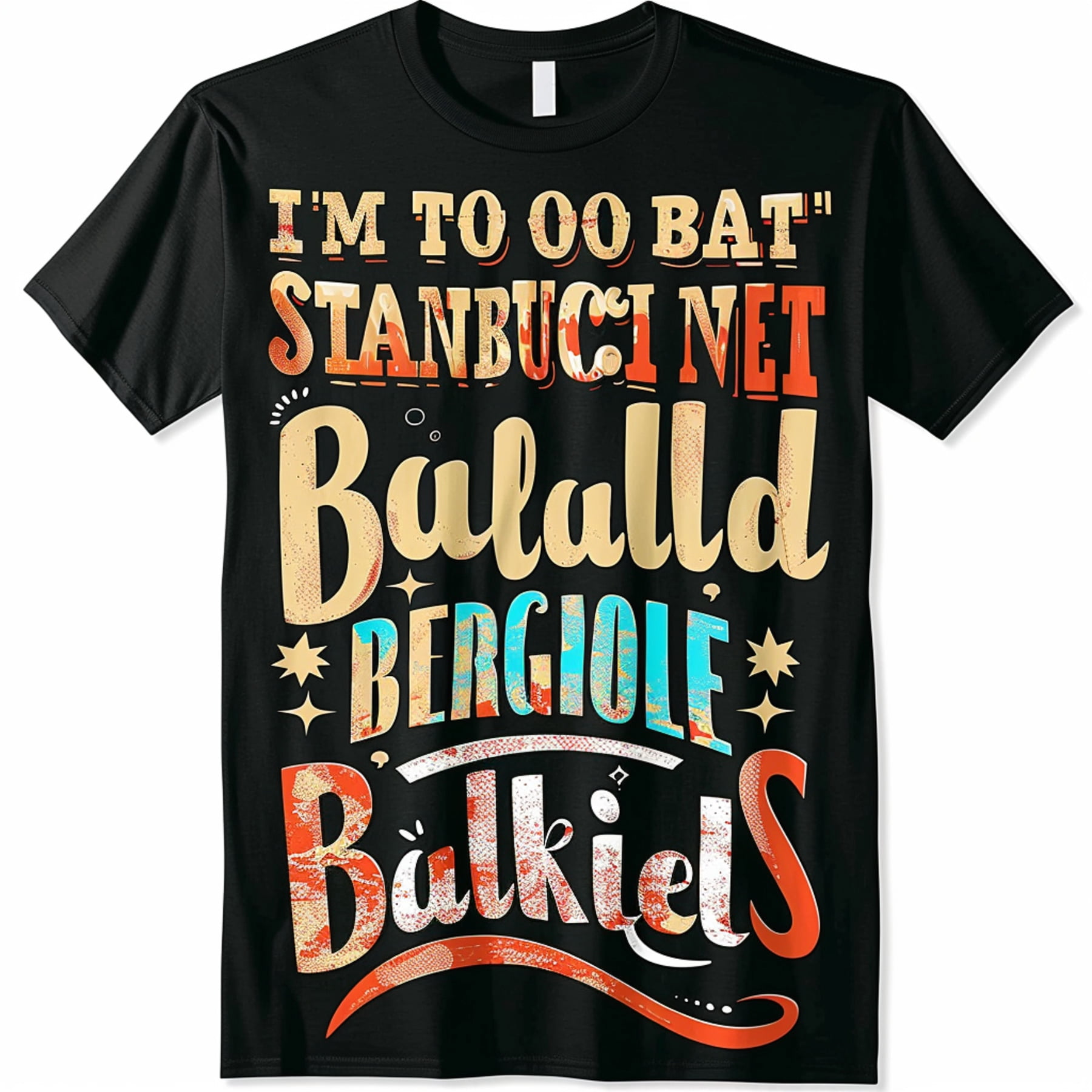 Black Tee Vibes: Bold Statements Vintage Flair Cartoon Chic Elevate ...