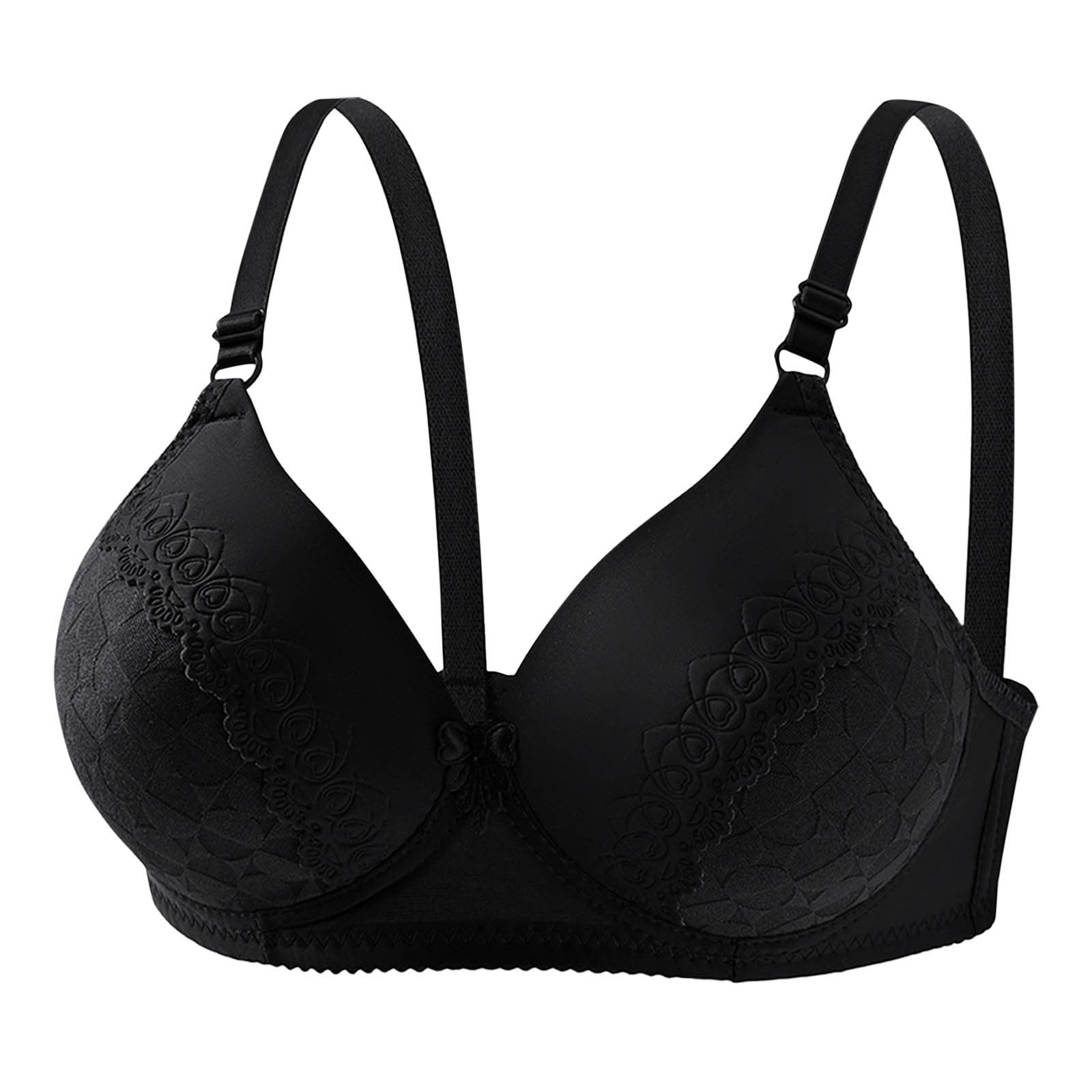 Black Teen Girls Spandex Button Bralettes for Women Slip Loose Fit Thin ...