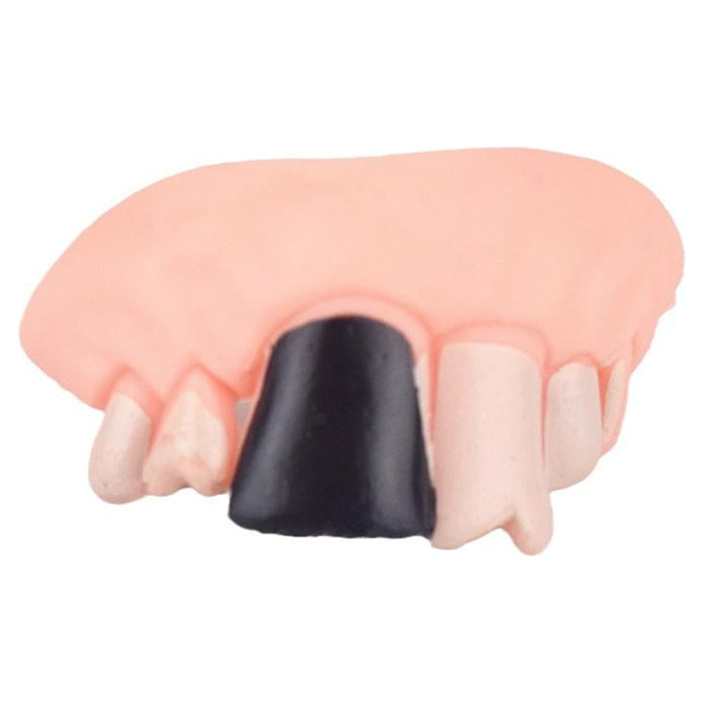 Black Teeth (H)$ Vampire Zombie Teeth Funny Dentures April Fools' Day ...