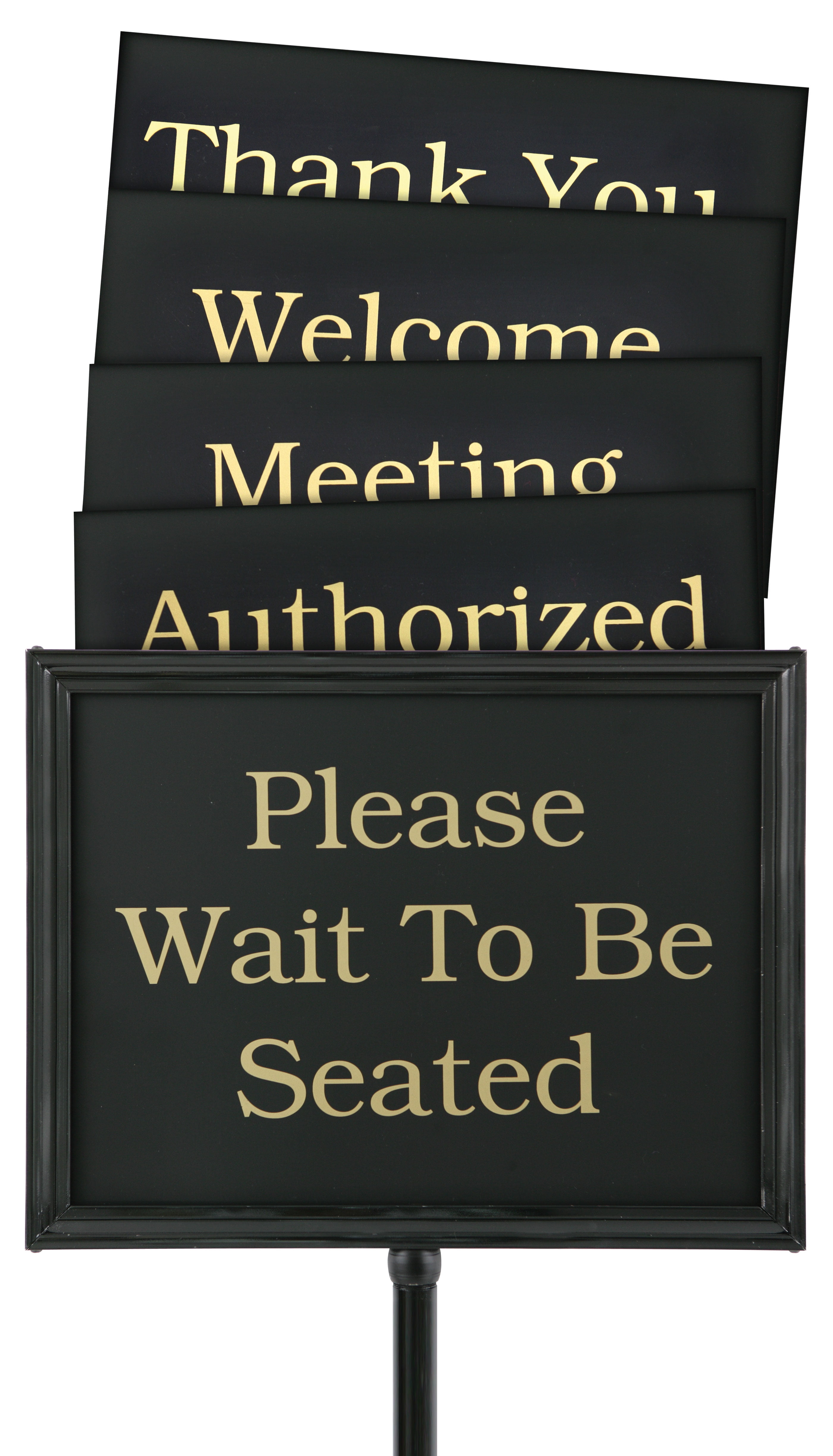 Black Teller Sign w/ 15 Message Options, Each - Walmart.com