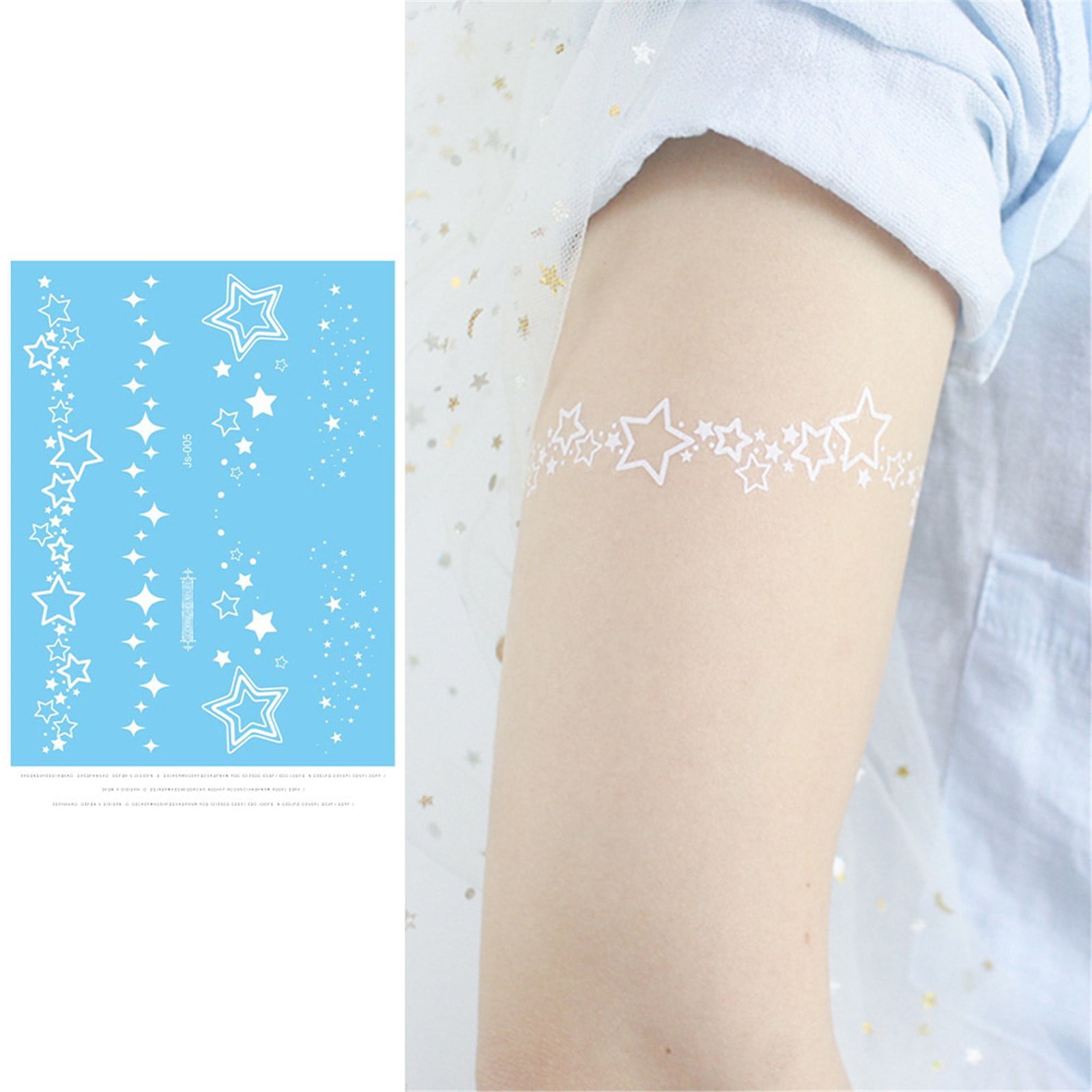 Black Temporary Tattoos For Women Girls Lace Tattoo Stickers Neck ...