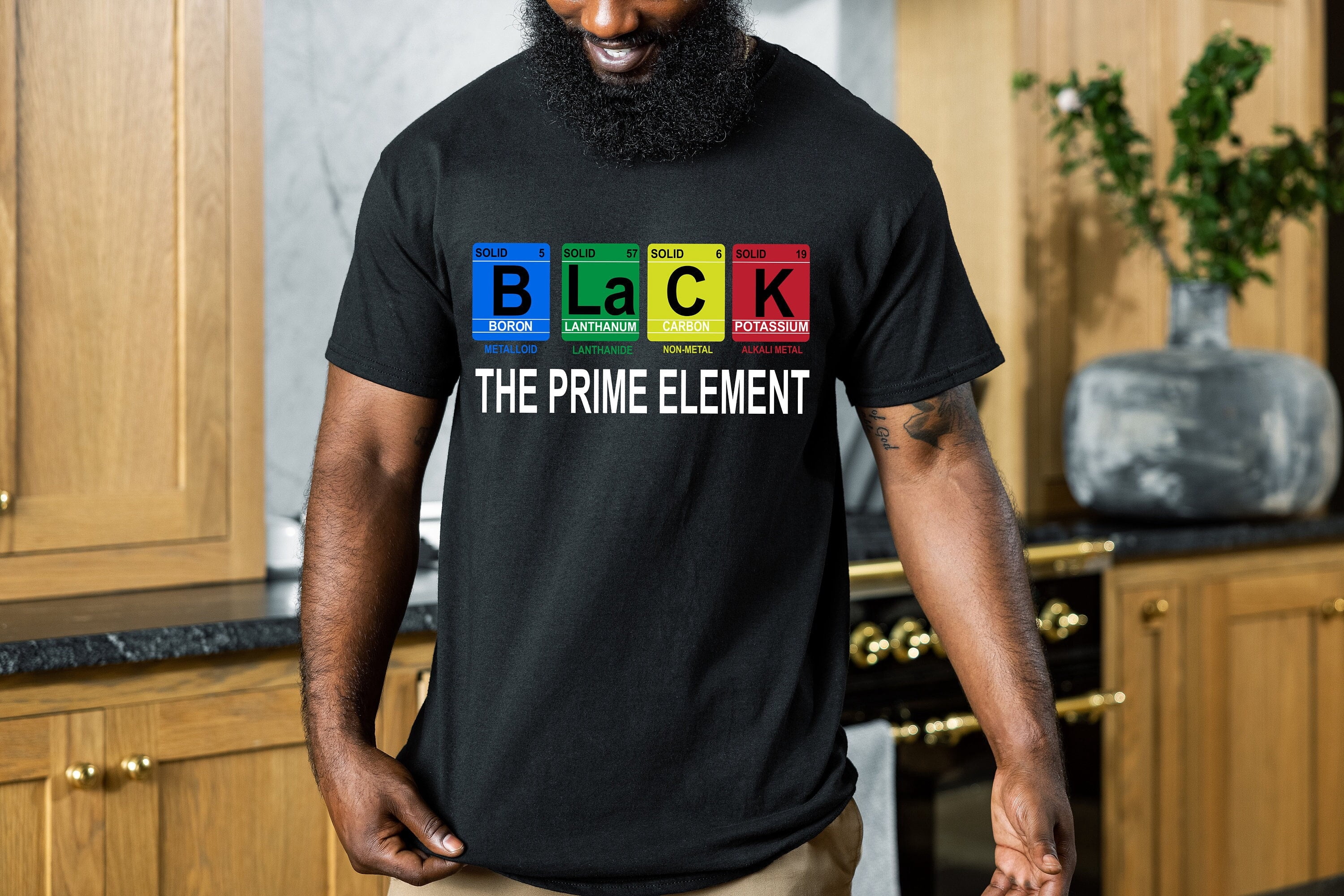 Black The Prime Element T-Shirt, Black History Month Shirts, Black ...