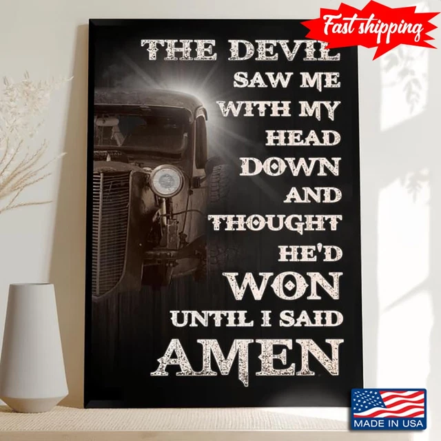 Black Theme Hot Rod Car The Devil Saw Me With My Head Down And Thought ...