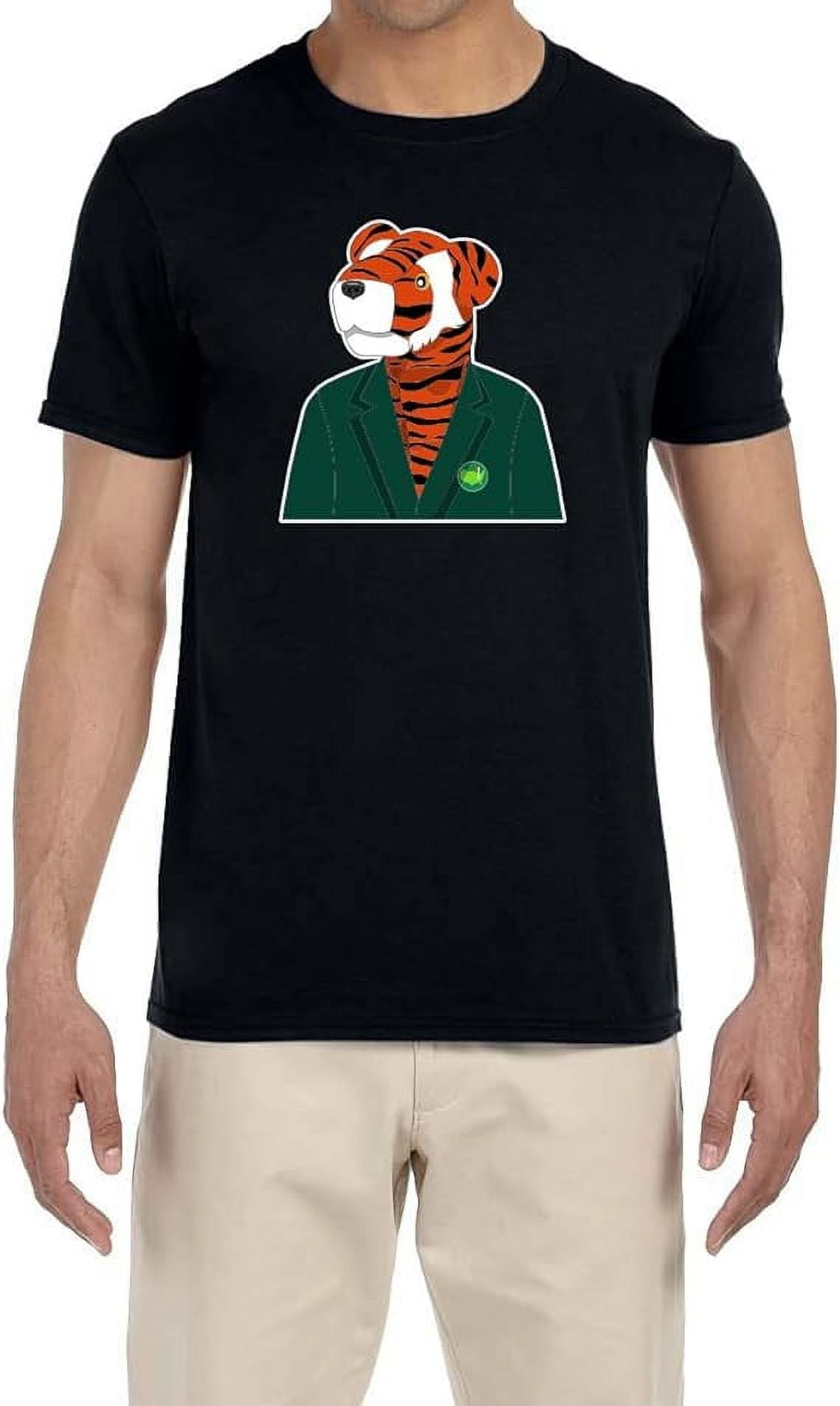 Black Tiger Frank Green Jacket Logo T-Shirt - Walmart.com