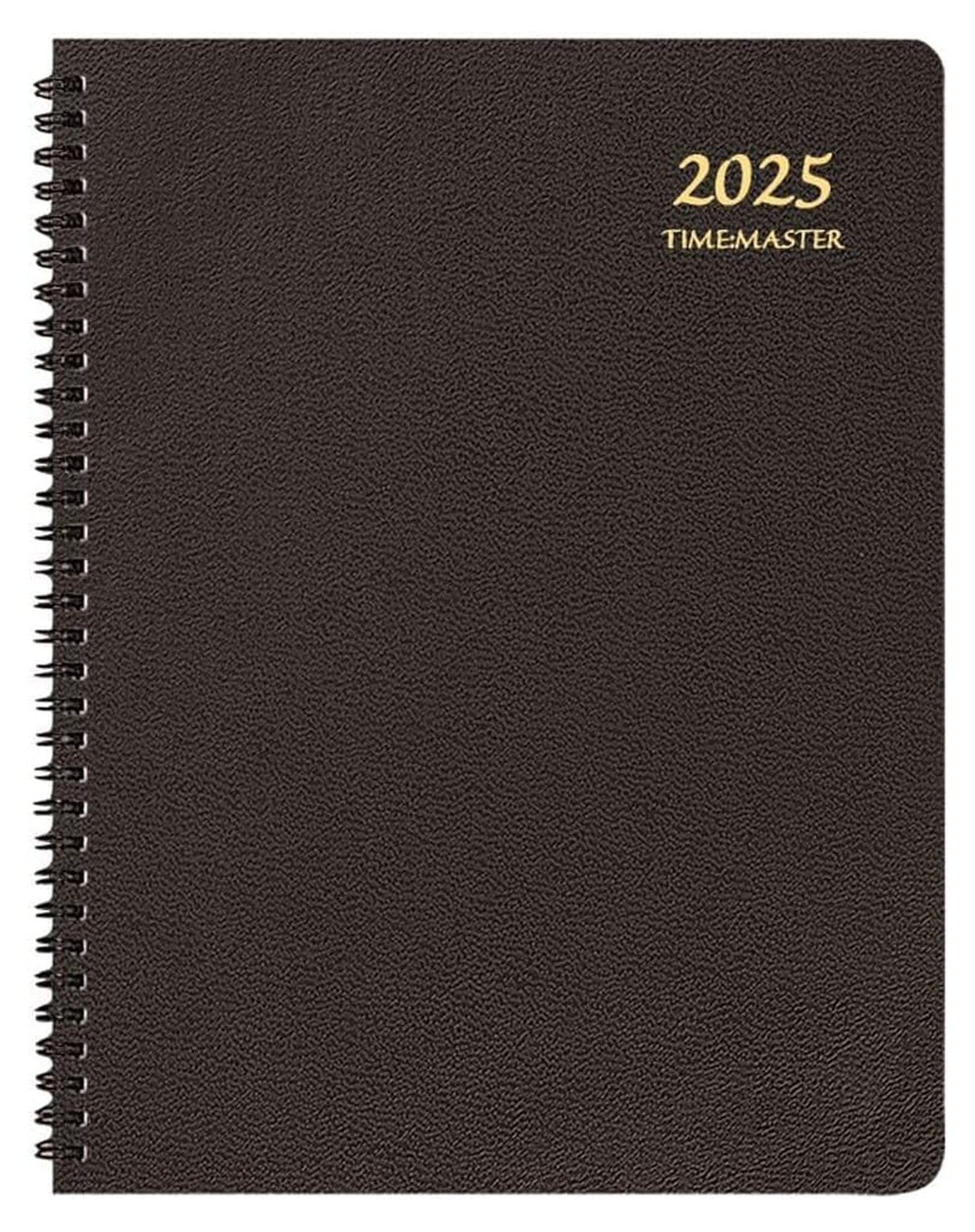 Black TimeMaster Large 2025 Planner - Walmart.com