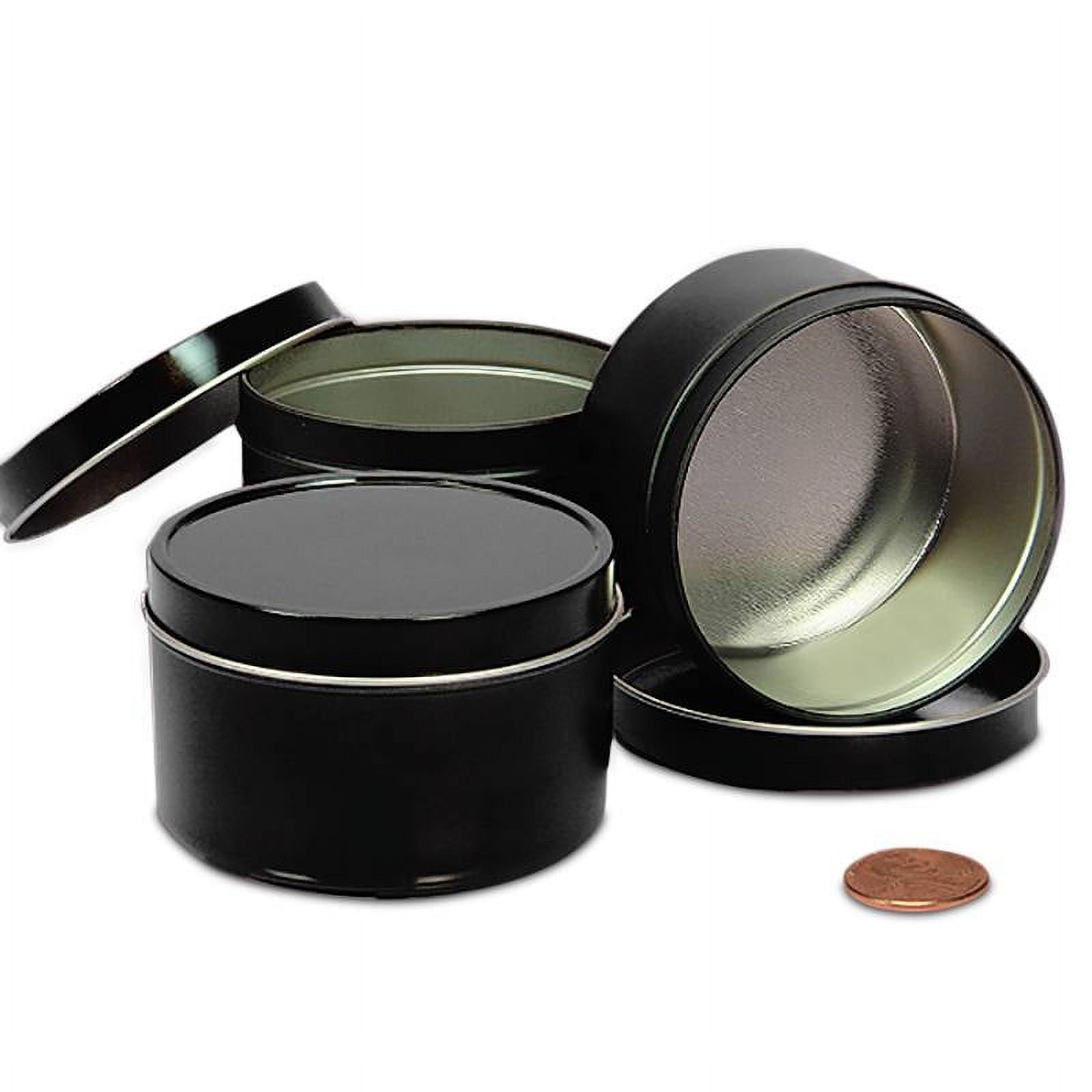 Black Tin Cans 14 Oz Black Tins Black Candy Containers | Quantity: 24 ...