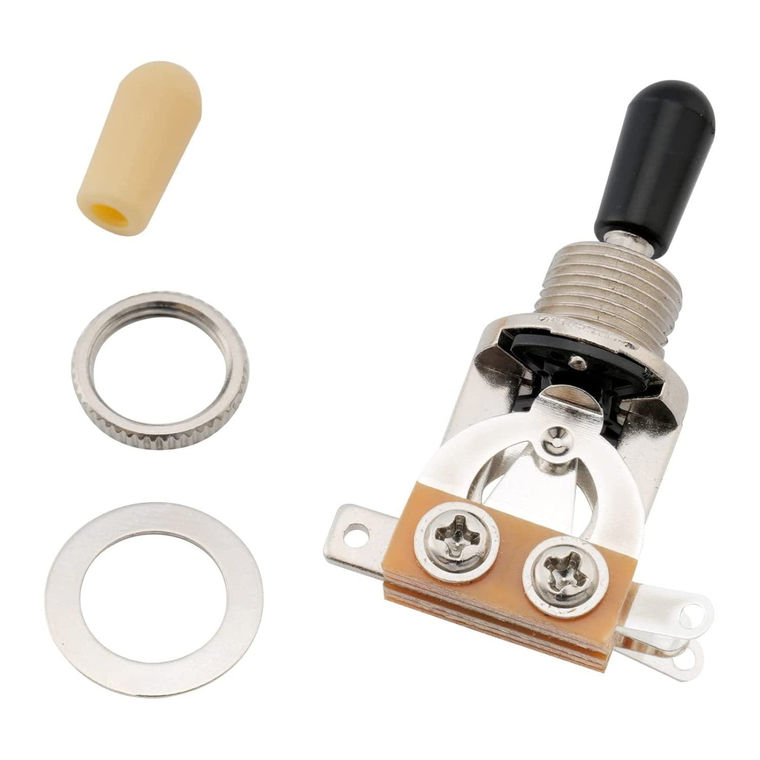Black Tip 3 Way Switch Pickup Electric Guitar Selector Toggle Les Paul ...