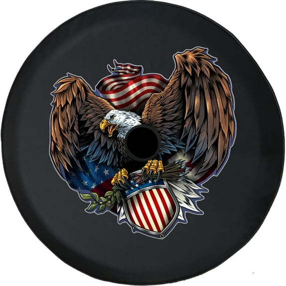 Black Tire Covers - Tire Accessories for Campers, SUVs, Trailers ...