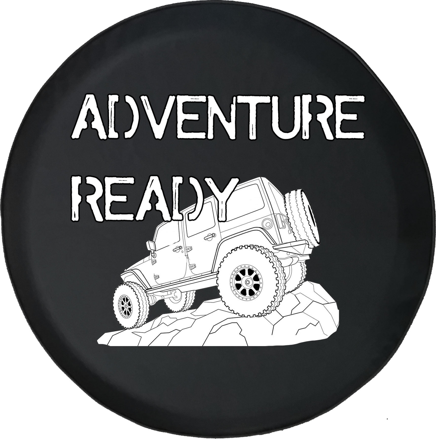 Black Tire Covers - Tire Accessories for Campers, SUVs, Trailers ...