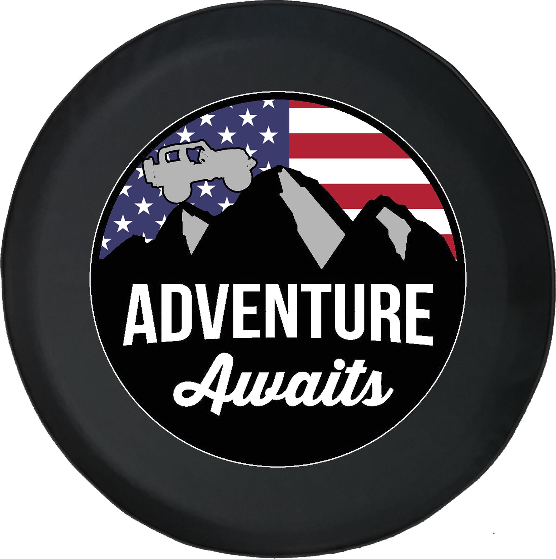 Black Tire Covers - Tire Accessories for Campers, SUVs, Trailers ...