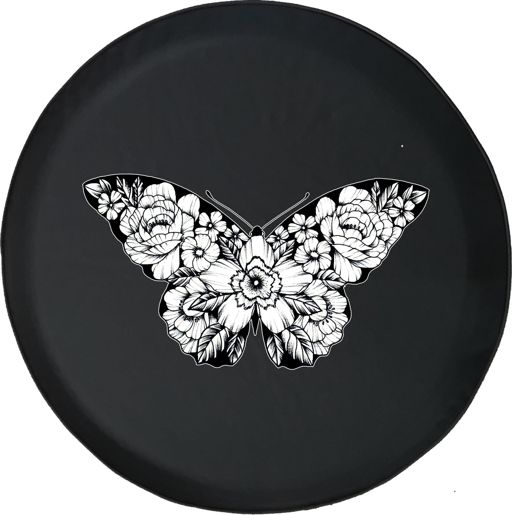 Black Tire Covers - Tire Accessories for Campers, SUVs, Trailers ...