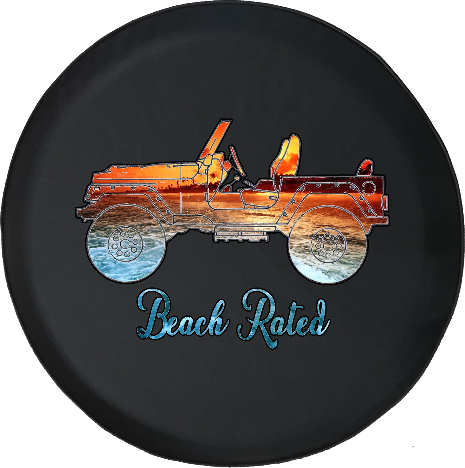 Black Tire Covers - Tire Accessories for Campers, SUVs, Trailers ...