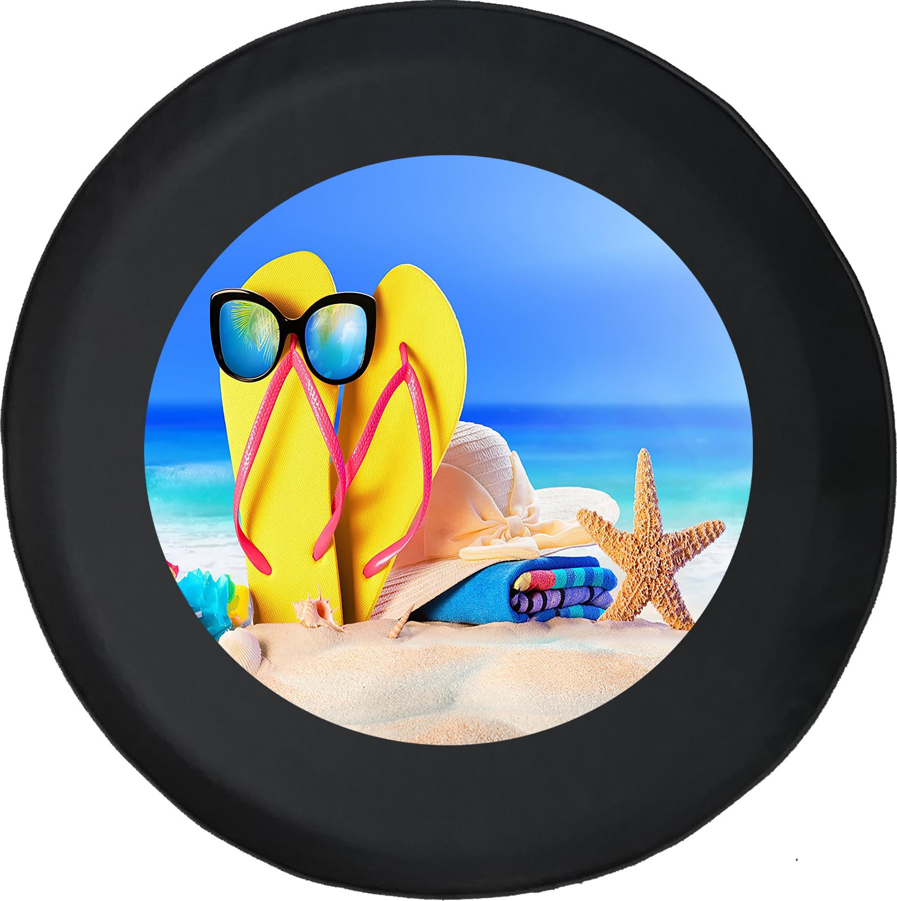 Black Tire Covers - Tire Accessories for Campers, SUVs, Trailers ...