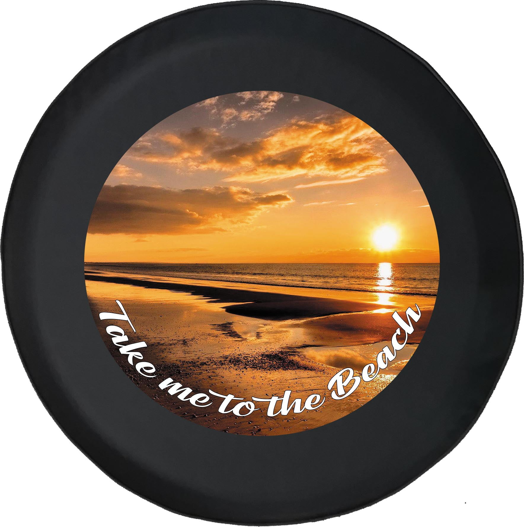 Black Tire Covers - Tire Accessories for Campers, SUVs, Trailers, Trucks, RVs and More | Take Me ...