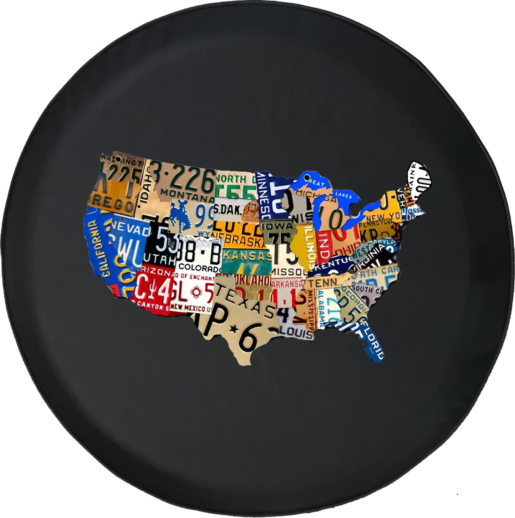 Black Tire Covers - Tire Accessories for Campers, SUVs, Trailers ...