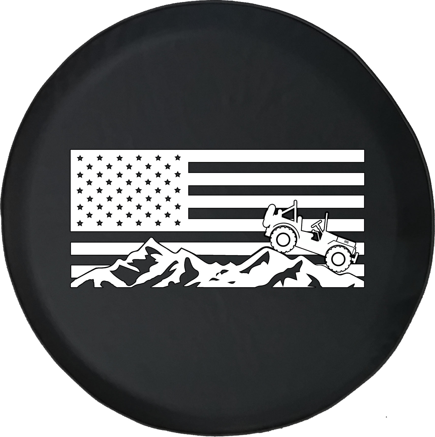 Black Tire Covers - Tire Accessories for Campers, SUVs, Trailers ...