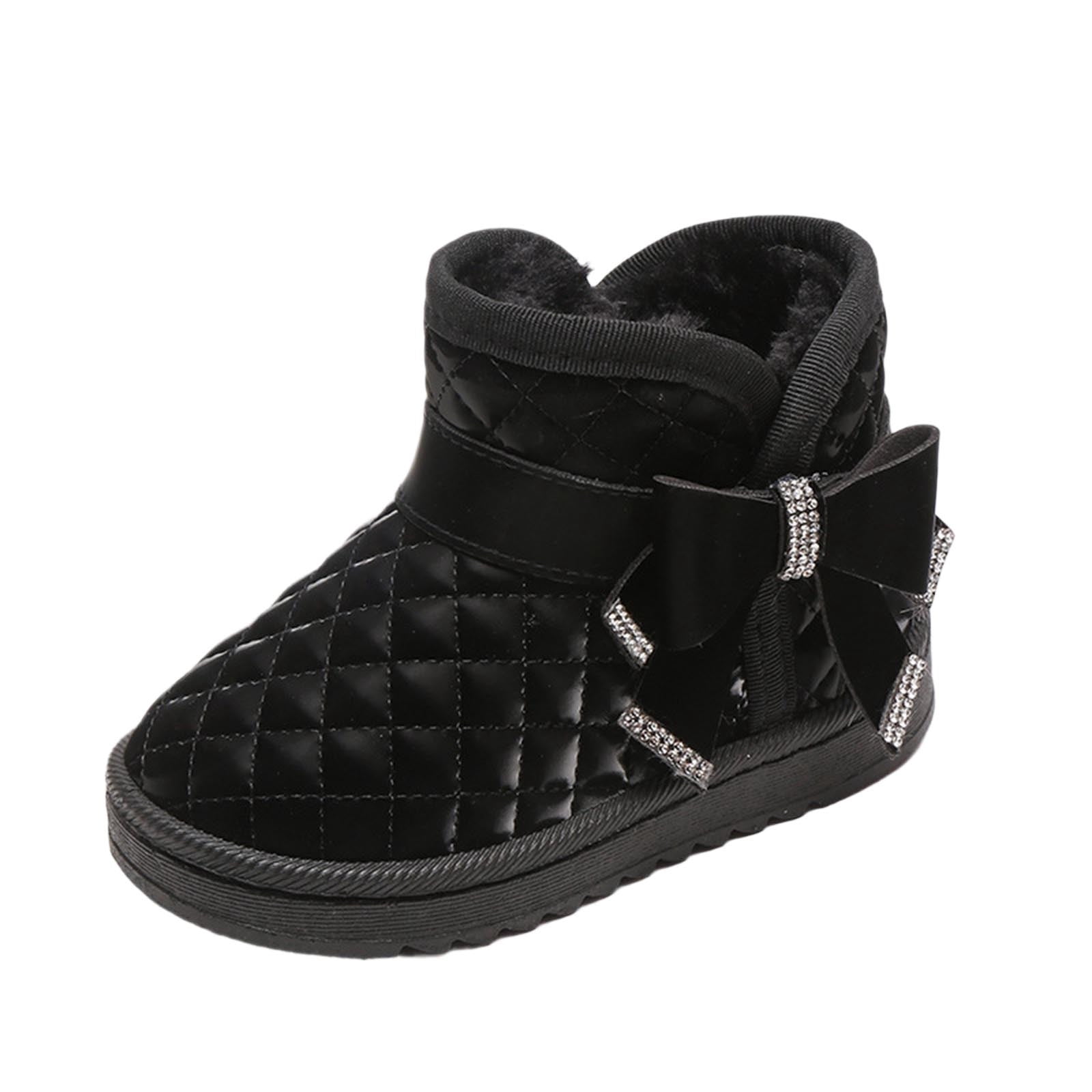 Black Toddlers Ages 12 To 15 Months Will Appreciate These Bow Detail ...