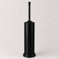 Black Toilet Brush and Holder Set，Extra Long Handled Bowl Holder ...
