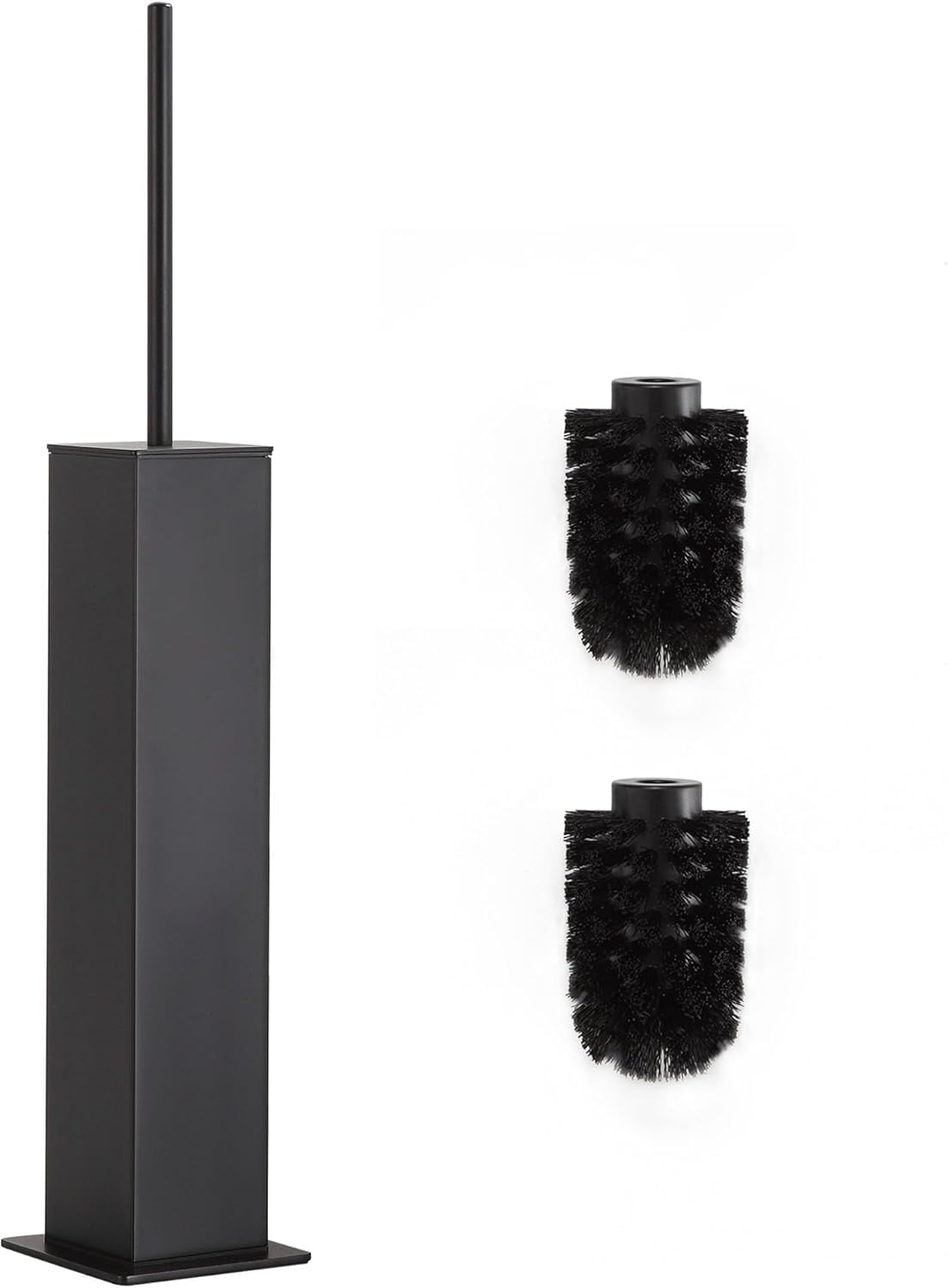 Black Toilet Brush and Holder,Toilet Bowl Brush with Extra Long Handle ...