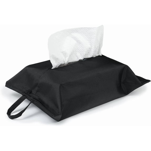 Black Toilet Paper Holder Travel Napkin Holder Reusable Tissue Holder ...