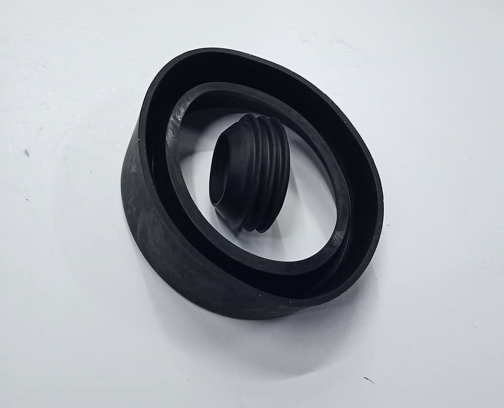 Black Toilet Thick Rubber Washer 0002 - Walmart.com