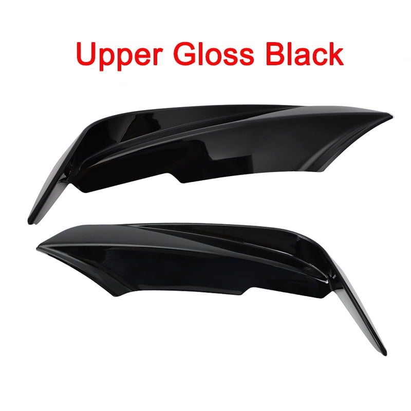 Black Top-Front Bumper Cover for BMW, Fog Light Cover, Trim Flap ...