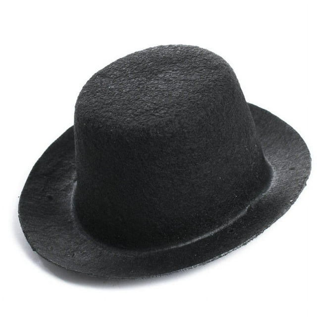 Black Top Hats 4 in x 2 in (12 pack) - Walmart.com