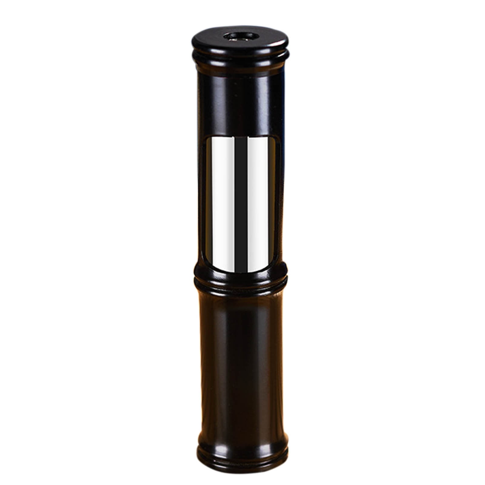 Black Torch Lighter With Windproof Red Flame, Adjustable Butane, Alloy ...