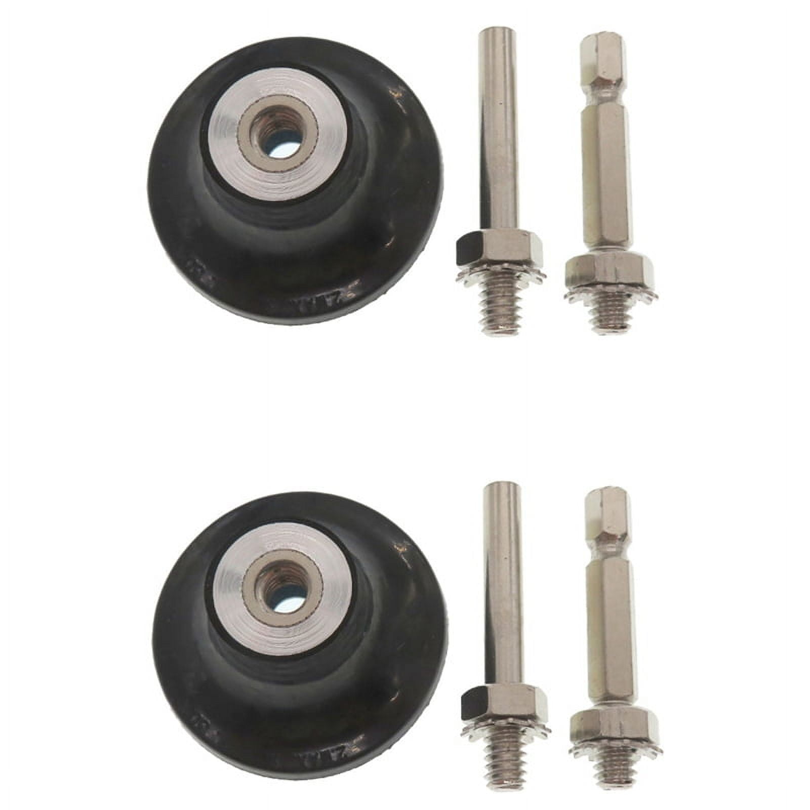 Black Torque Lock Rubber Spiral Tray Sanding Disc Metal Sand Disc ...