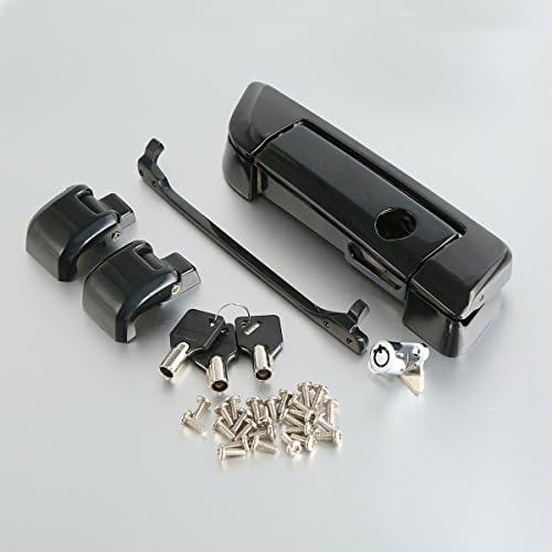 Black Tour pack Pack Trunk Lids Latches For Harley Touring Models FLT ...