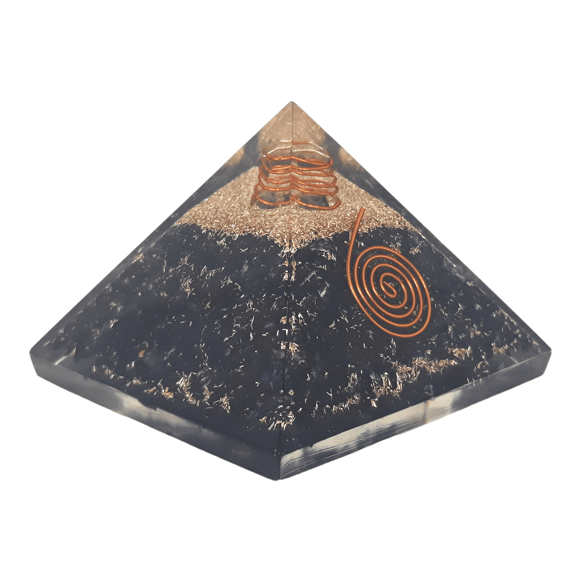 Black Tourmaline Orgone Pyramid Energy Generator | For Success ...