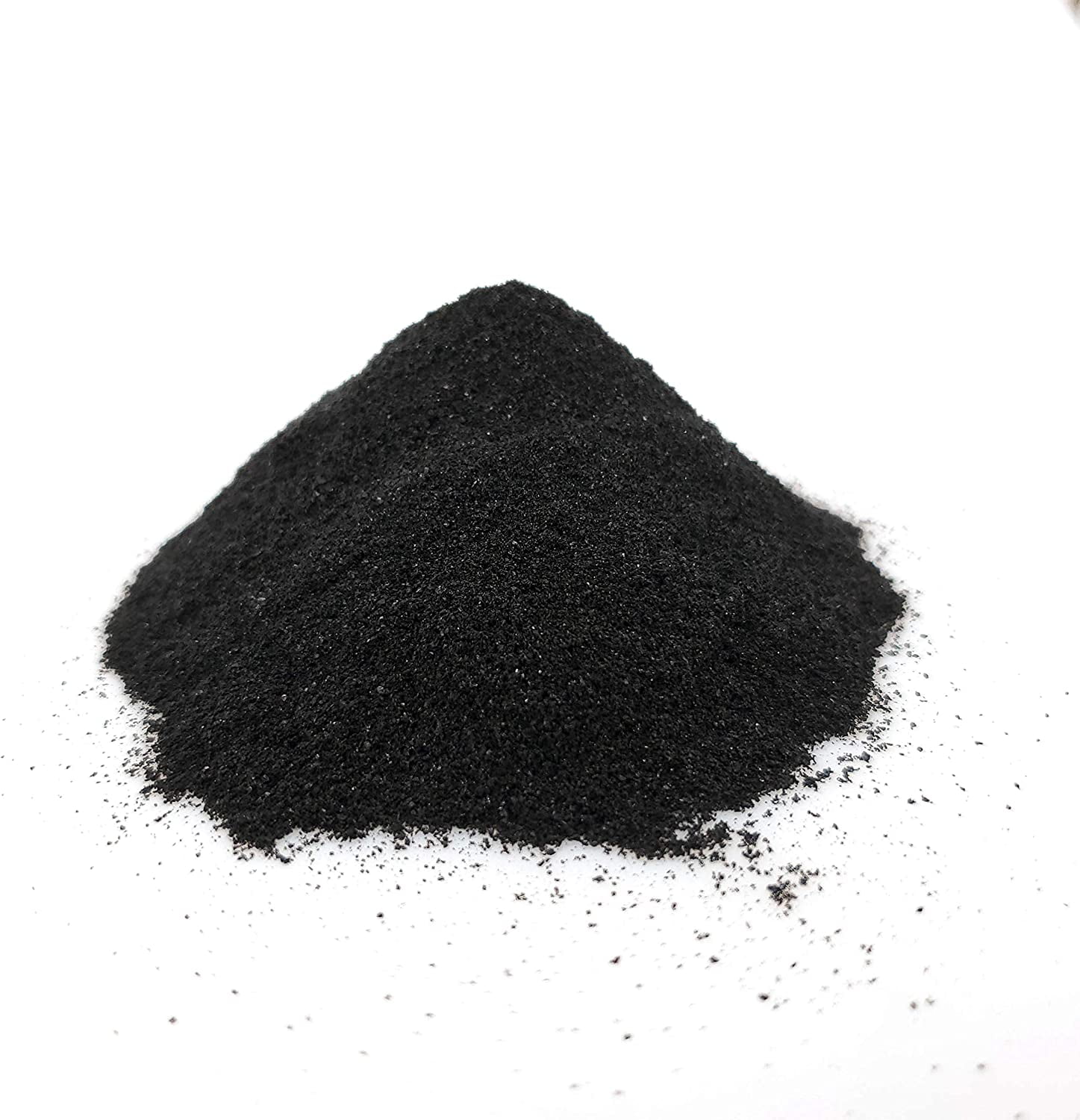 Black Tourmaline: Pure & Natural: by World of Wood- Crushed Inlay Stone ...