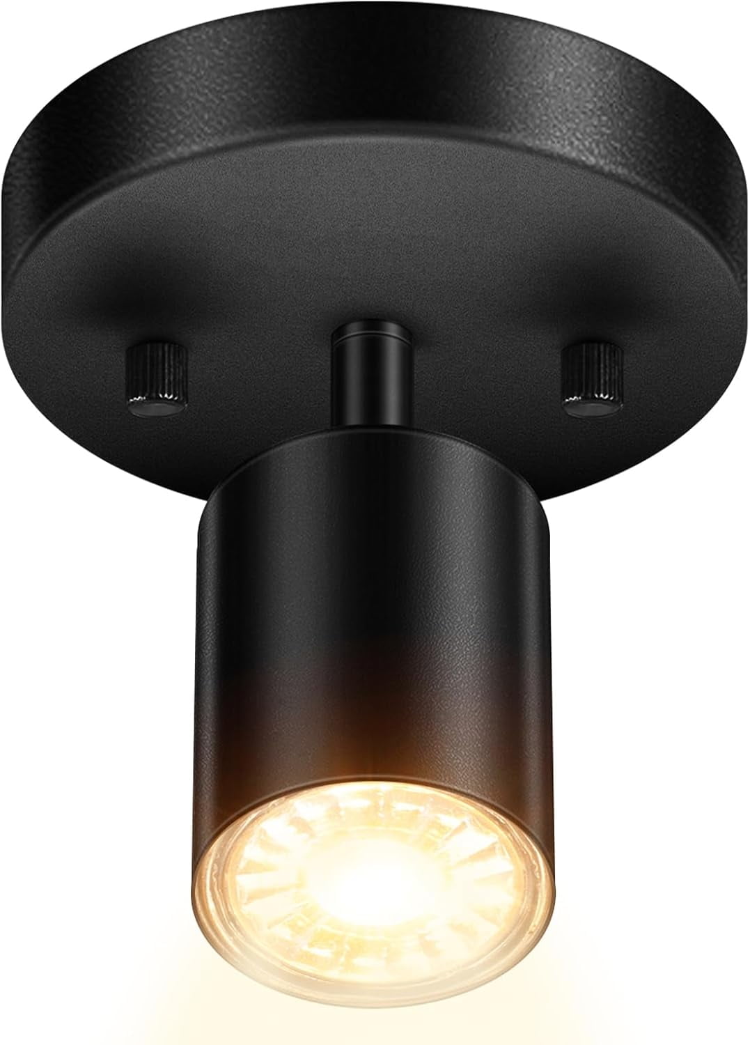 Black Track Lighting Fixture, Modern Kitchen Light Fixtures Ceiling, 1 ...