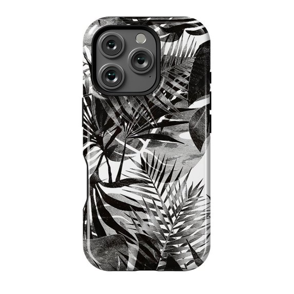 Black Transparent Minimal Sleek iPhone Case for 11/12/13/14/15/16 Pro ...