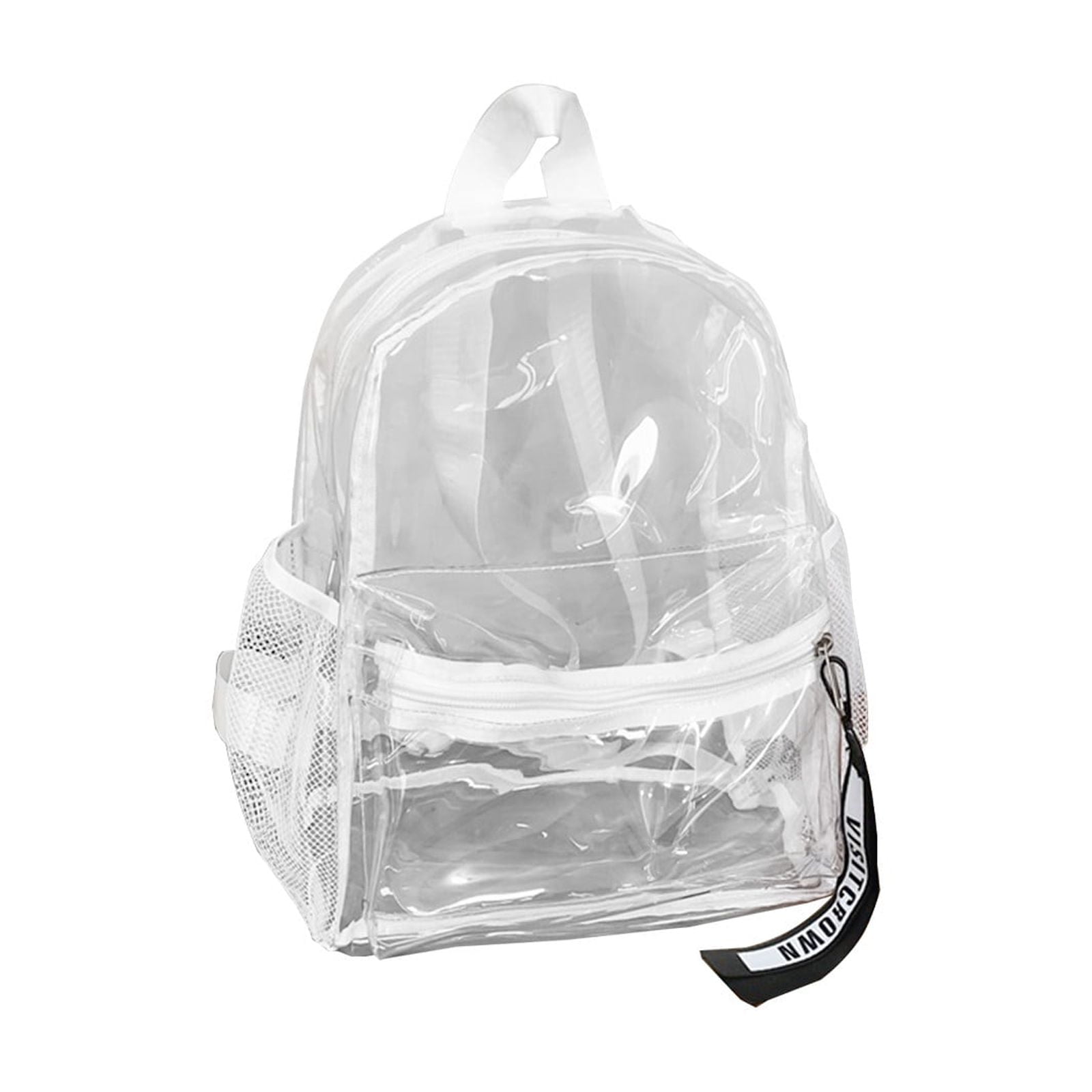 Black Transparent Pvc Waterproof Backpack For Travel Beach And Outdoor ...