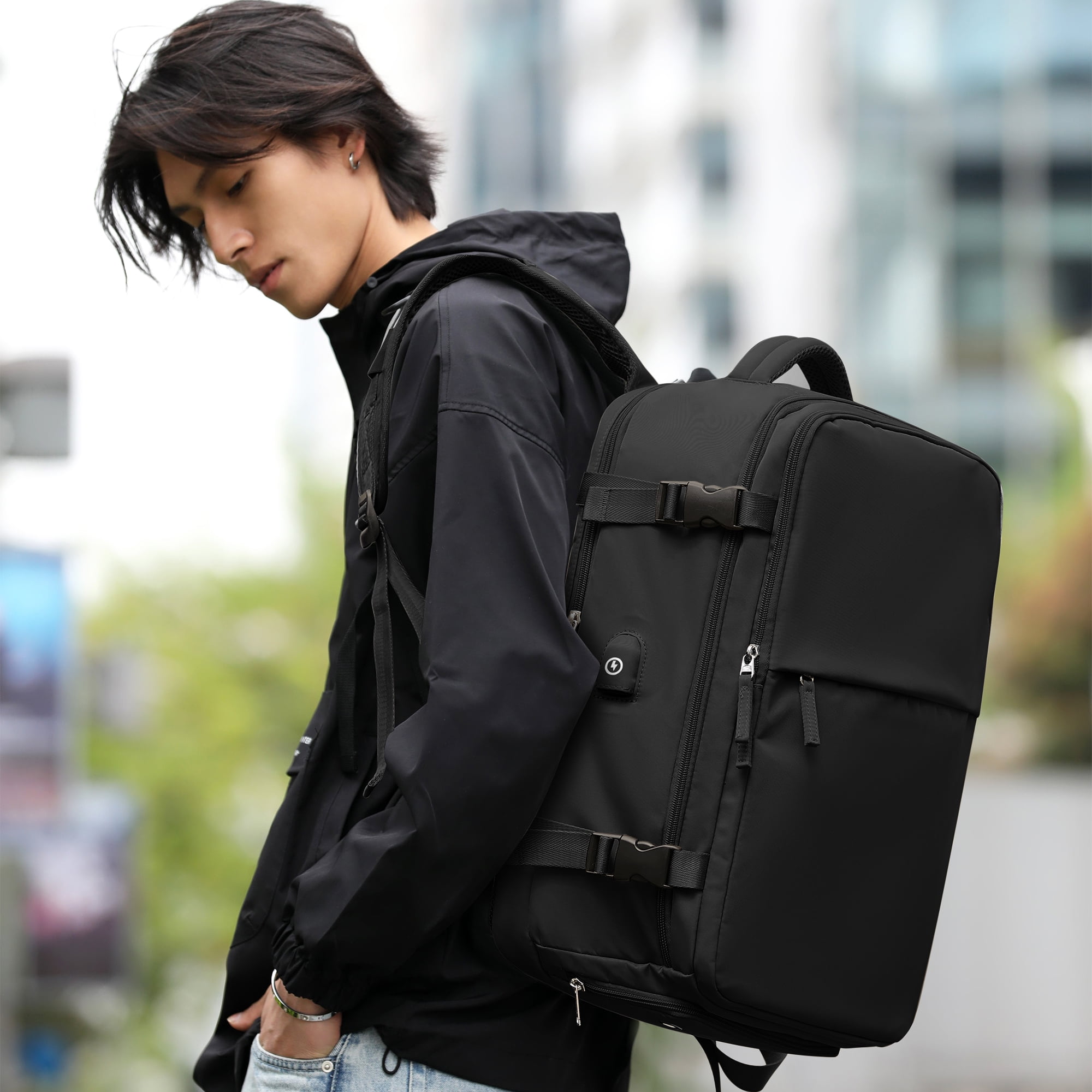 J World Atom 18.5" Multi-Compartment Laptop Backpack For School And ...