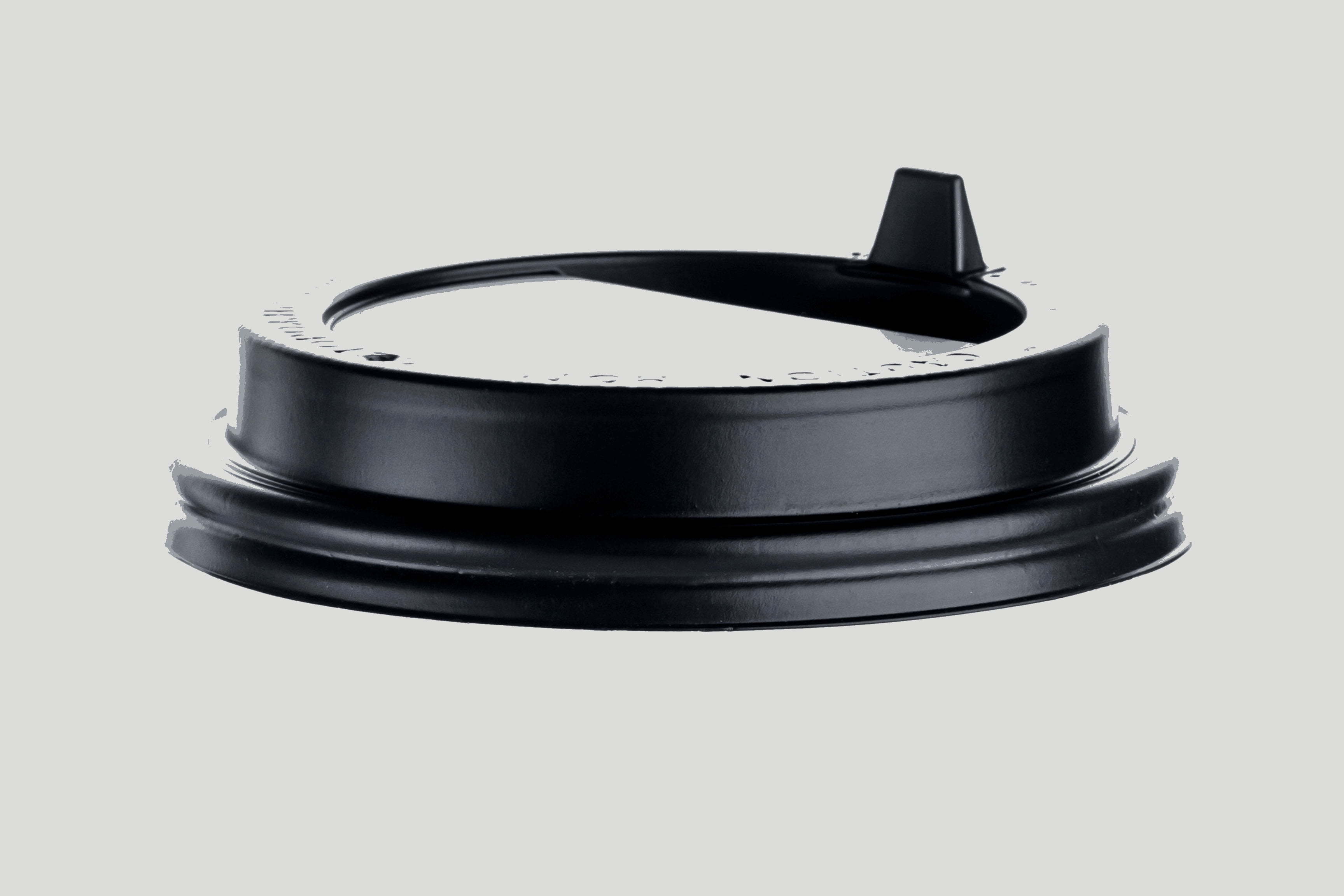 Black Traveler Hot Cup Lid (1000pcs) | Fits 12-20oz | To-Go Cup Lid ...
