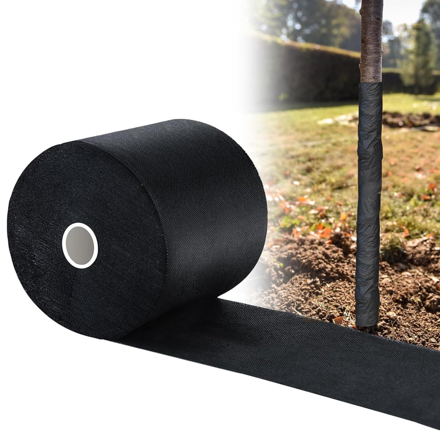 Black Tree Protector Wraps Trees Trunk Bandage Cover Freeze Protective ...