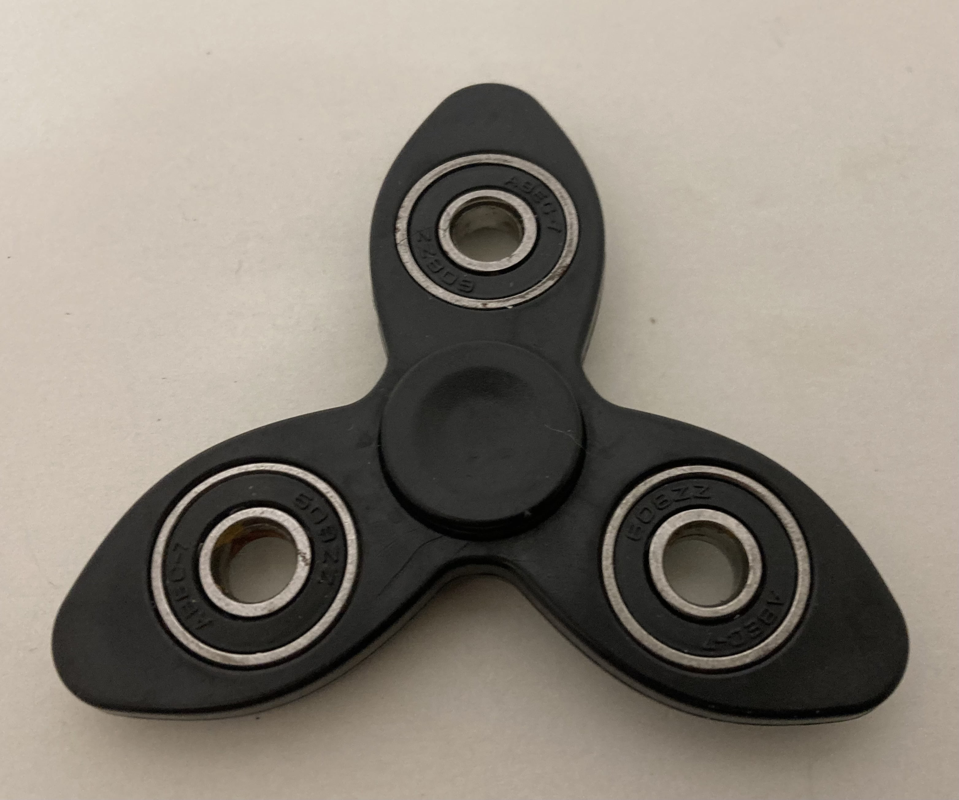 Black Tri Ninja Fidget Spinner Toy - Walmart.com