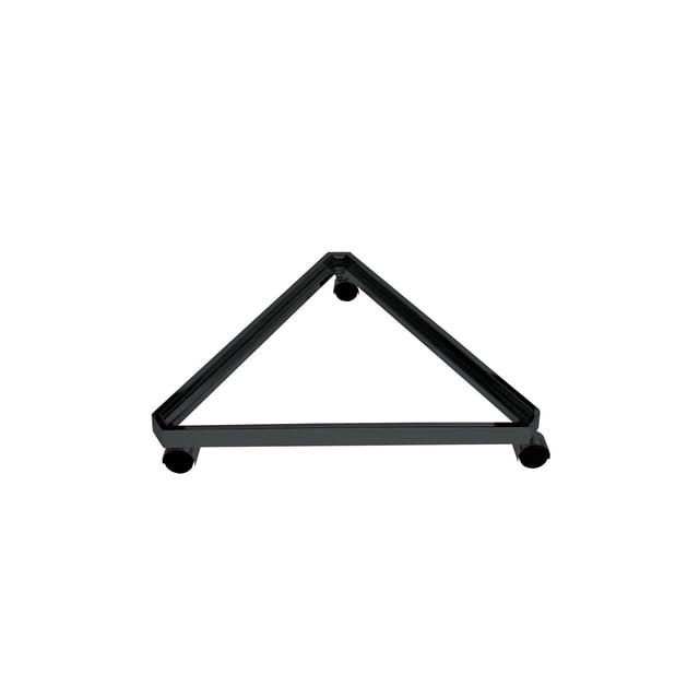 Black Triangle Grid Base with Casters (Use with existing 3” on Center ...