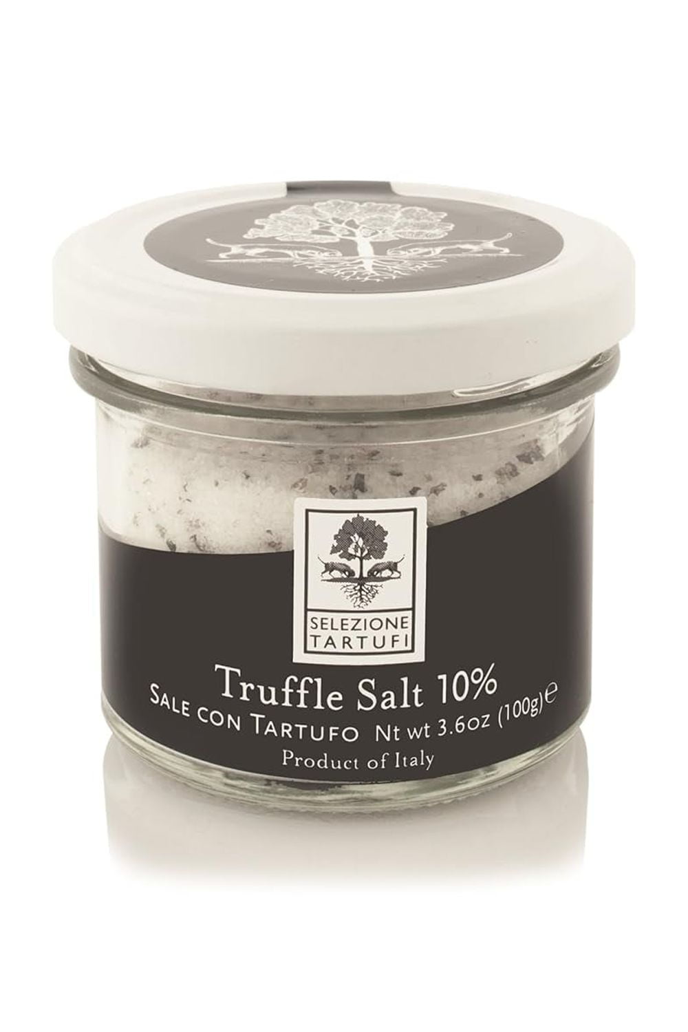 Black Truffle Sea Salt 10% - Truffle Salt for Finishing & Cooking (3.5 ...